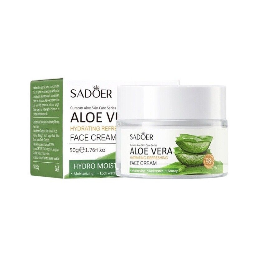 ROREC SADOER Aloe Vera Hydrating Refreshing Face Cream Moisturizing Refreshing Moisturizing ...