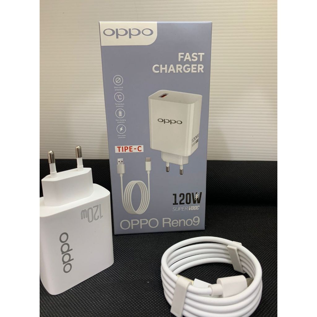 เครื่องชาร์จ OPPO VOOC 120w 4A 7Pin Fast CHARGING Original TYPE C USB/Charger OPPO TYPE C แฟลช ...
