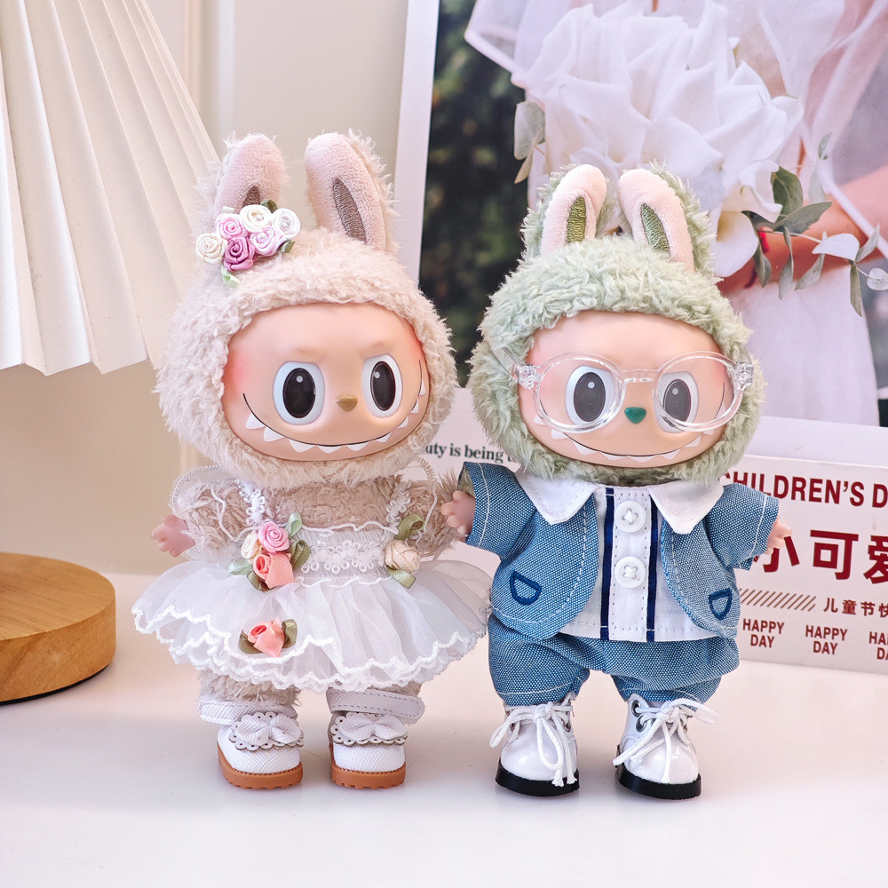 ชุด labubu ชุดตุ๊กตาลาบูบู้💕ชุดสูท Labubu สุดเท่, ชุดแต่งงาน, ชุดสูท ...