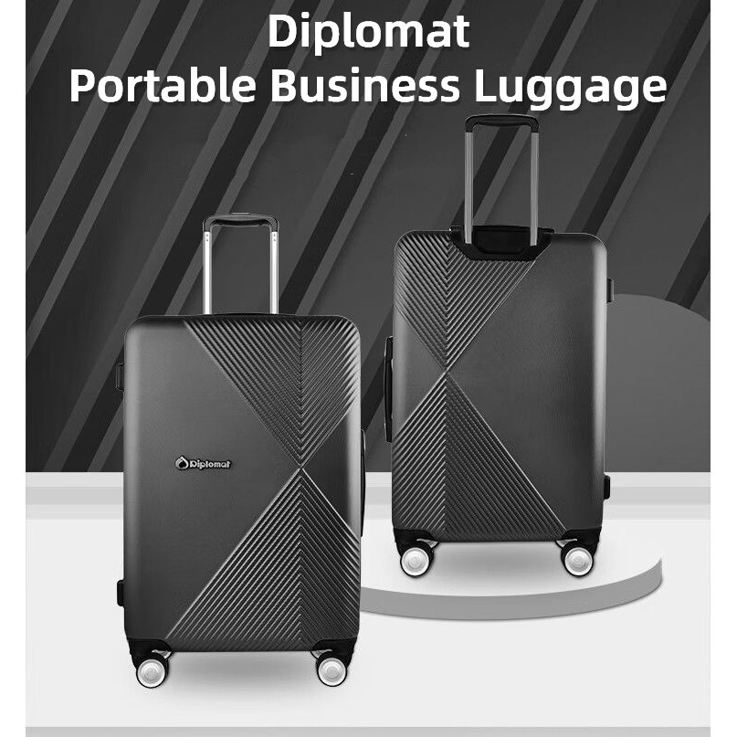 Diplomat Diplomat Jazz สีเทา Universal ล้อกระเป๋าเดินทาง DS-13080 26 ...