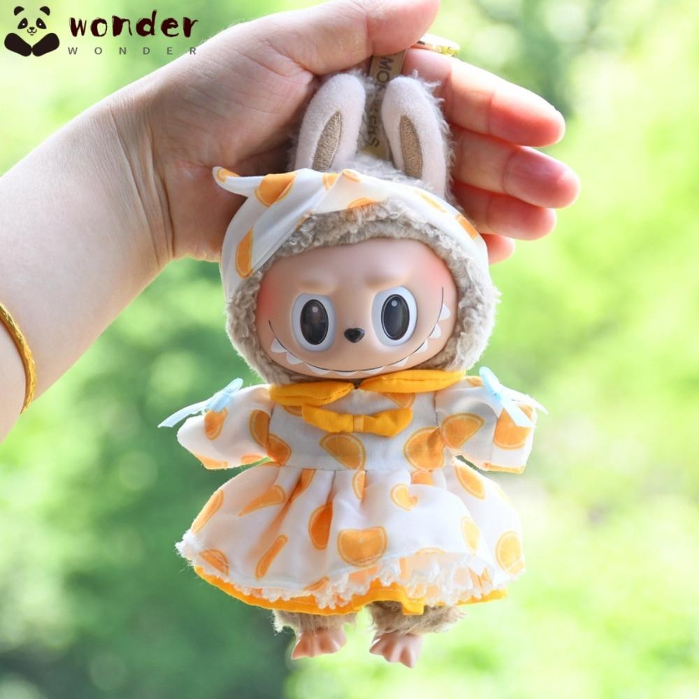 Wonder Labubu Doll Clothes, Labubu Time To Chill Filled 15cm Doll Shirt ...