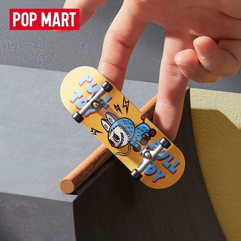Popmart LABUBU Elf Toy Finger Skateboard Influencer Creative ...