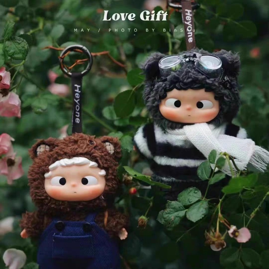 [Mystery Box] Heyone Black Play Cub OZAI First Generation Plush Vinyl ...