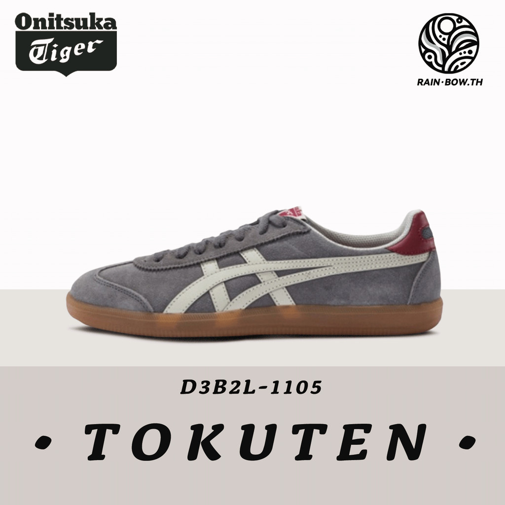 ของแท้100% Onitsuka tiger MEXICO 66 Tokuten รองเท้าลำลองพื้นนิ่ม D3B2L ...