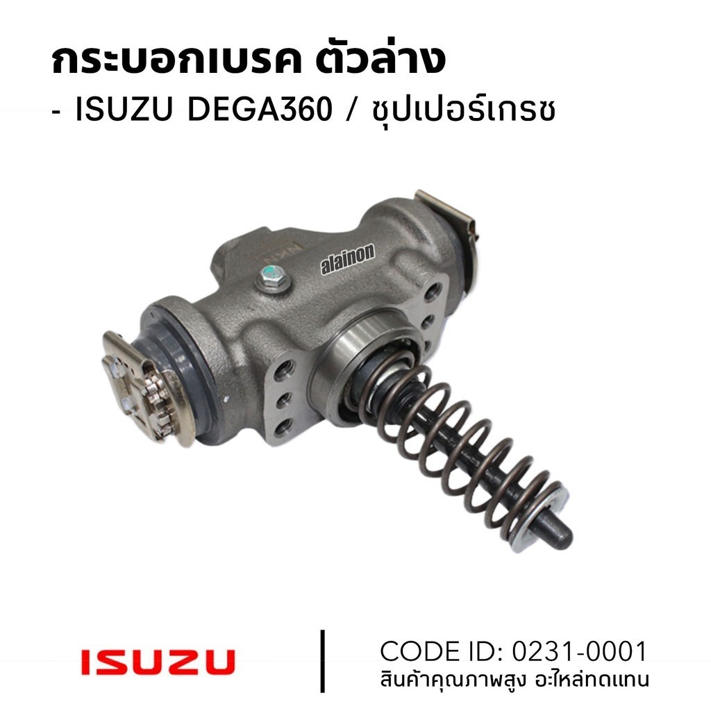 กระบอกเบรค ตัวล่าง IS DEGA360 / FS ซุปเปอร์เกรซ ยี่ห้อ NKN 0231-0001 ...