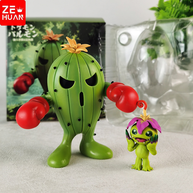 อะนิเมะ Digimon Adventure Togemon Palmon ตัวเลขน่ารัก 2 ชิ้น Figurine ...