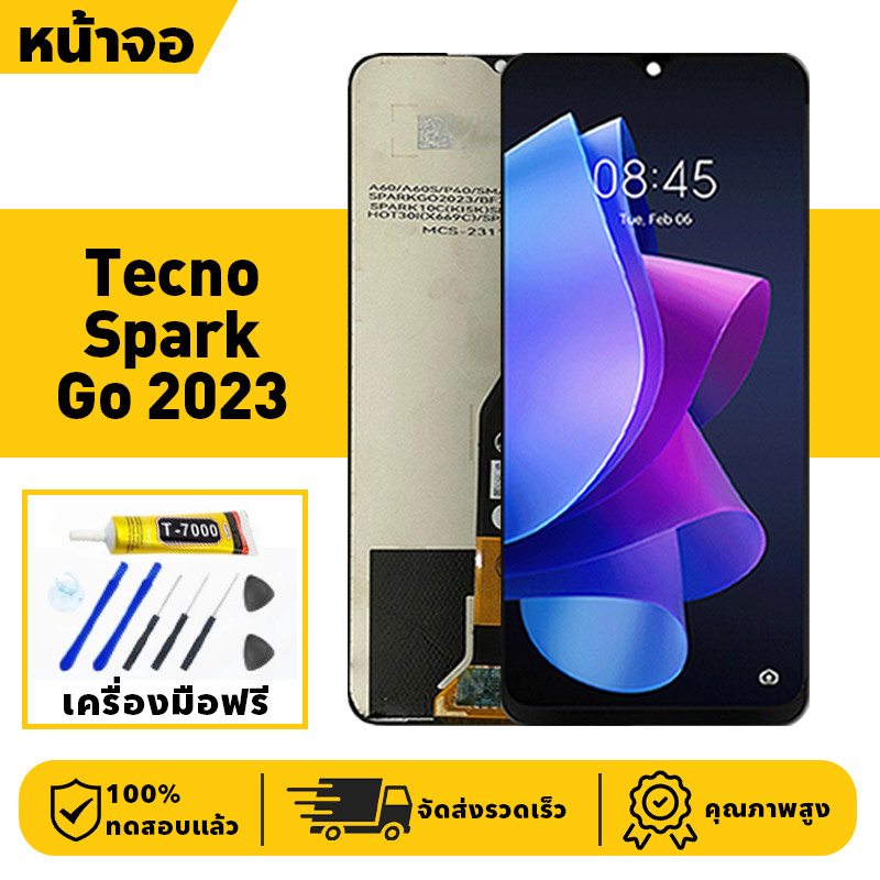 หน้าจอ LCD จอ+ทัช Tecno Spark Go 2023 Lcd Display ผ่านการทดสอบ 100% จอ spark go 2023,BF7 ...