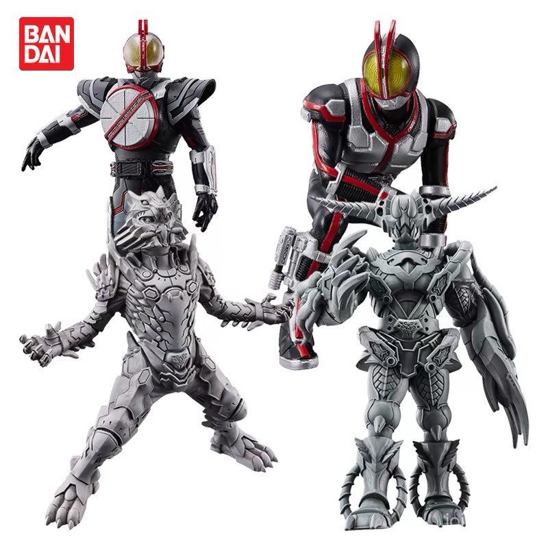 ของแท้ สินค้าหลวม ของเล่นแคปซูล Bandai HG 01 Kamen Rider 555 FAIZ Wolf ...