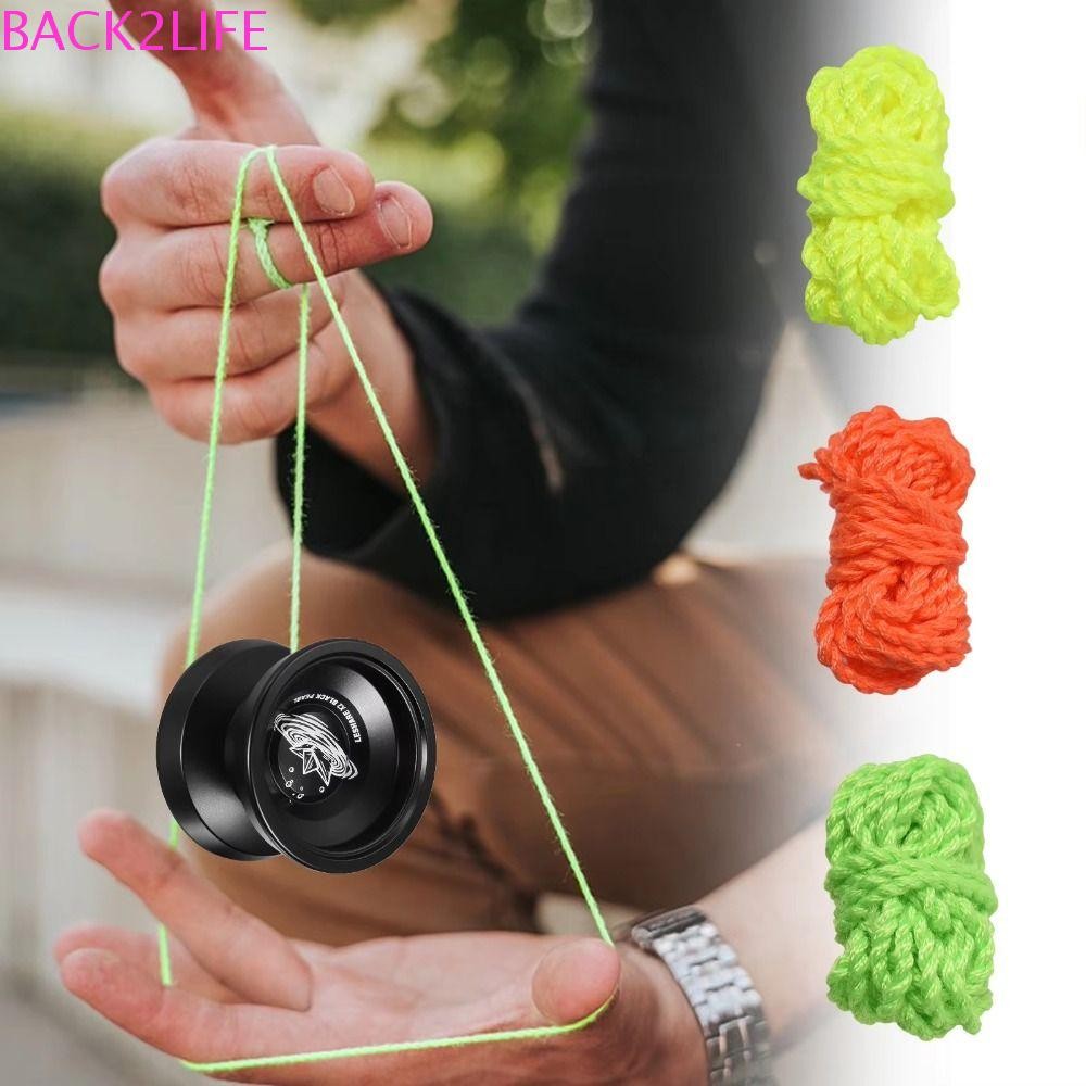 Back2life YoYo Strings, 1.3M 24-Strand Bearing String YoYo Ball Strings, ของเล่นเด็กไนลอนผ้าฝ้าย ...
