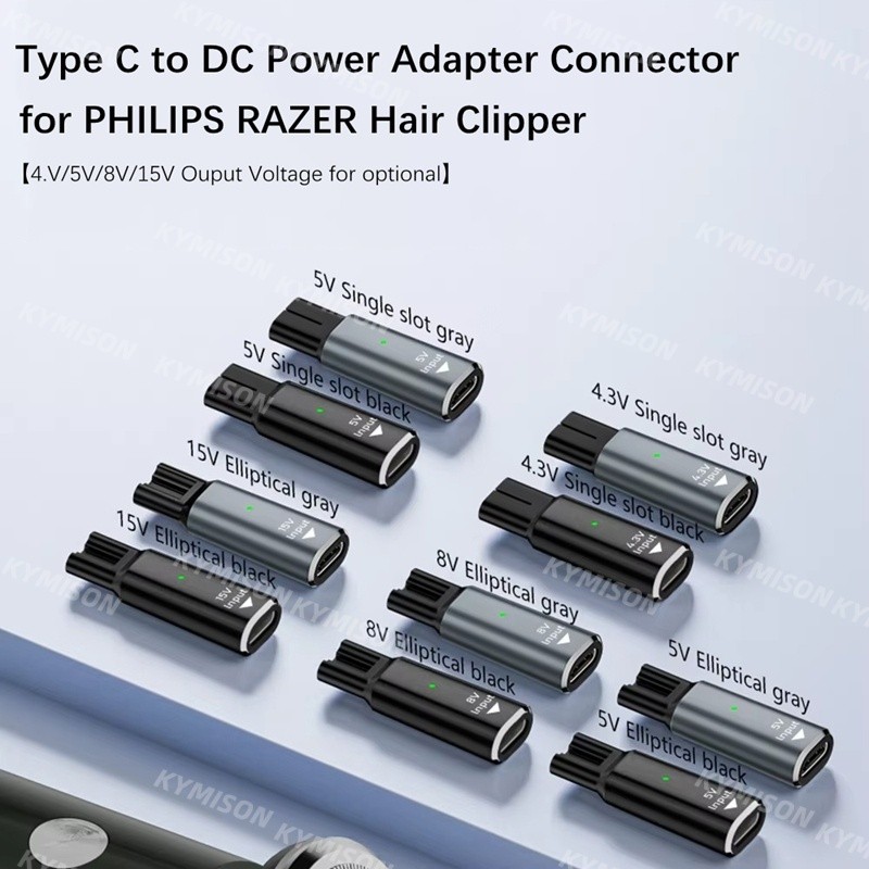 ยูเอสบี ประเภท C PD ถึง DC 4.3V 5V 8V 15V Power Adapter Converter ...