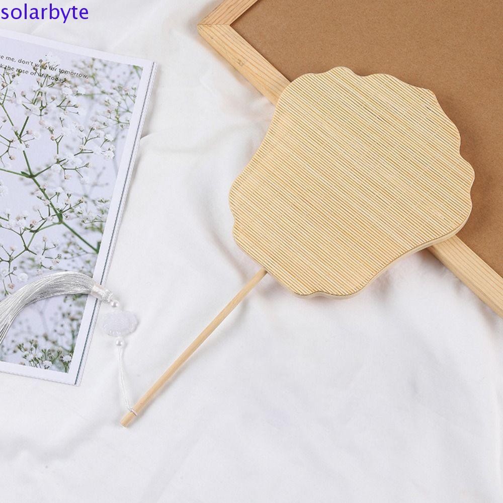 Solarbyte พัดลมกลมจีน พร้อมจี้พู่ มือถือไม้ไผ่ทอ Tuan พัดลม, Hanfu โบราณโบราณโบราณ Vintage Group ...
