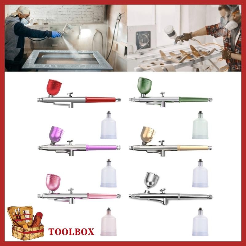 Toolbox มือถือ Airbrush 10ml 20ml ขวด 0 3 มม.รูเข็มสําหรับรุ่นแต่งหน้า ...