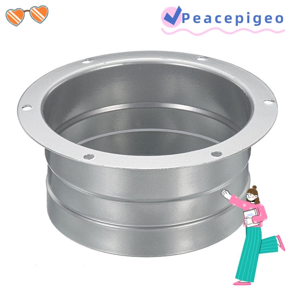 Peacepigeo หน้าแปลนเชื่อมต่อท่อ, เหล็กชุบสังกะสี3/4/5/6/8นิ้วท่อตรงโลหะ,ท่อห้องครัวเชื่อมต่อความ ...
