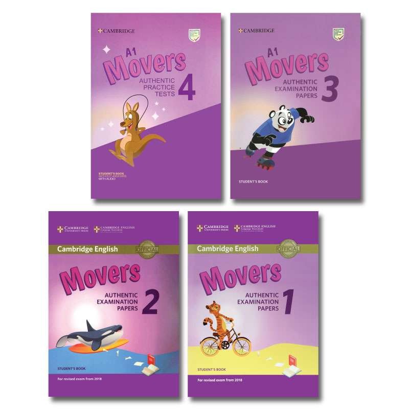 หนังสือ - หนังสือ Cambridge English Movers 1234 Students Book (พิมพ์แยก ...