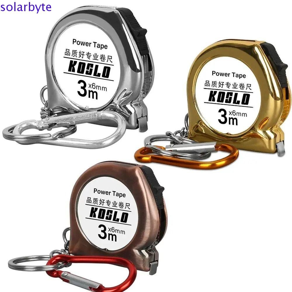 Solarbyte ตลับเมตรพวงกุญแจ, เทปวัดแบบพกพาแบบยืดไสลด์, อเนกประสงค์ที่ละเอียดอ่อน 3M Mini ...