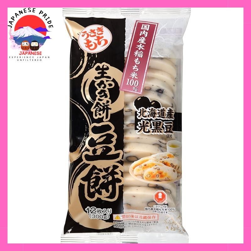 Kimura Foods - Rabbit - Raw Kakimochi Mame Mochi 300g | Shopee Thailand