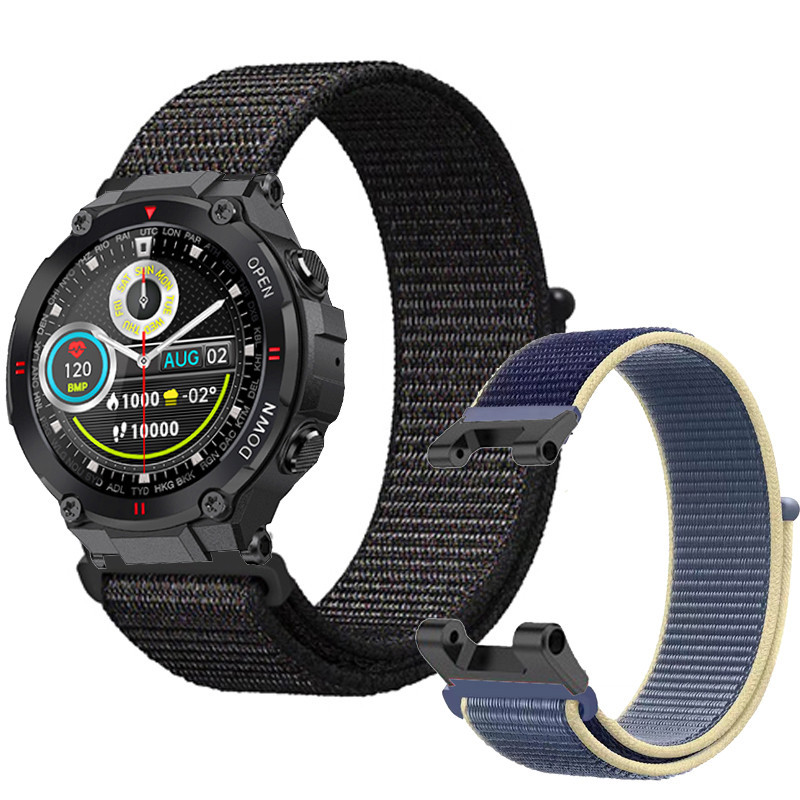 สําหรับ สาย Aolon NAVI R สาย GPS ไนลอน Loop สมาร ์ ทนาฬิกา Aolon Tetra ...