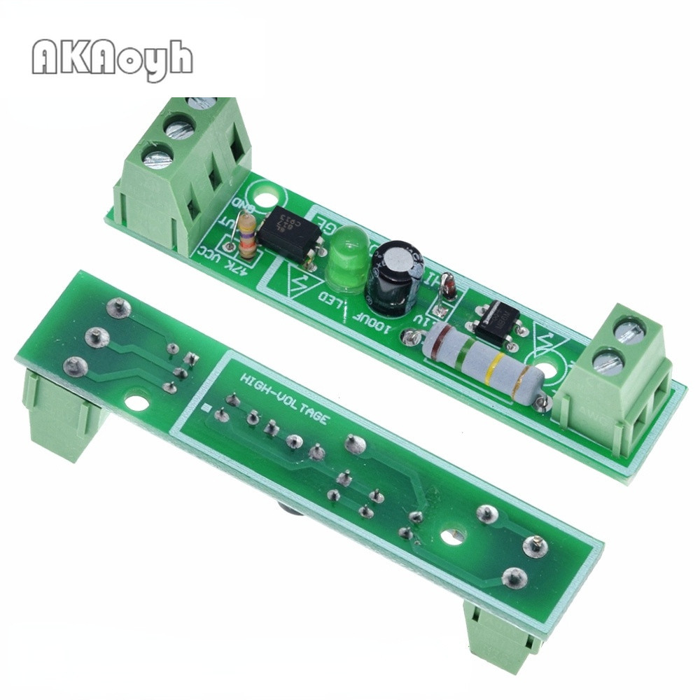 Xguli Opto Isolator Module PLC Voltage Detection AC 220V Optocoupler ...