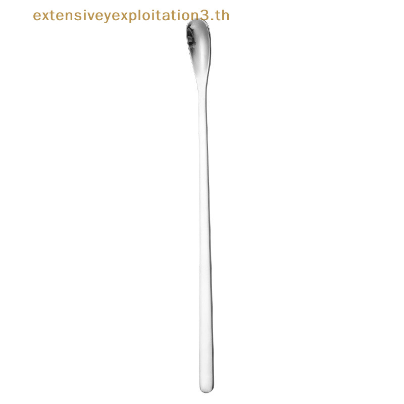 # Hghth # 1ชิ้นสแตนเลสด้ามยาวกวนช้อนชากาแฟช้อนขนมกวนก้านช้อนเล็กๆ ...