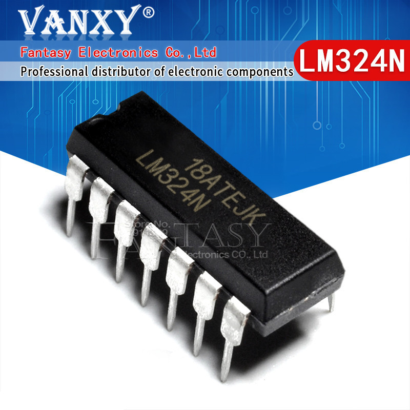 10pcs LM324N LM324 DIP-14 LM339N LM339 LM224N LM319N LM348N LM359N ...