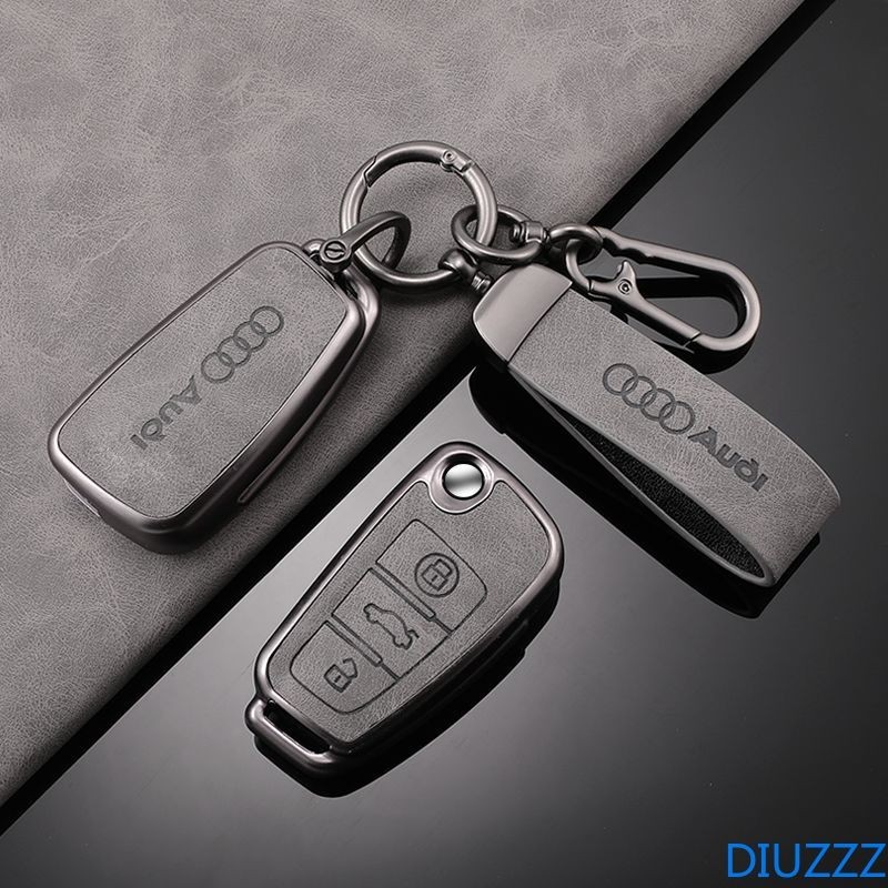 Tpu รถ Flip Key Case คลุมทั้งหมดสําหรับ Audi Q2 Q3 A1 A6L Q7 TTS A3 A6 ...