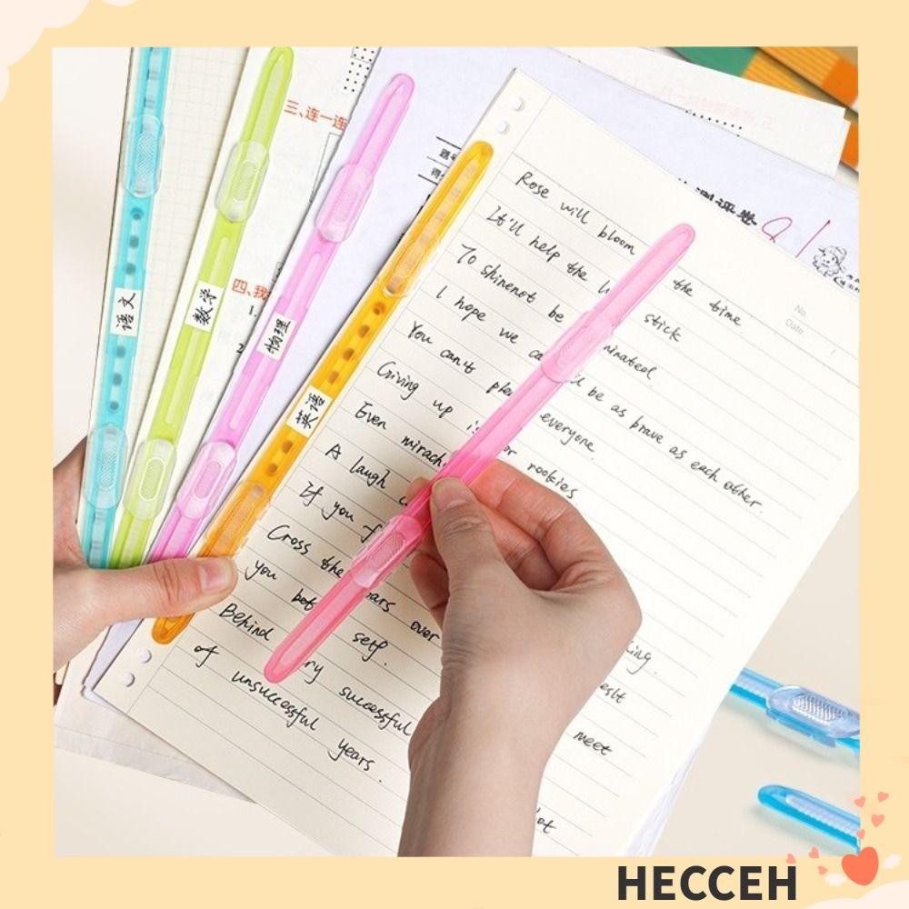 Hecceh 12pcs Binding Clips Strip, 2 หลุม DIY สมุดภาพหลวมคลิป,อุปกรณ์ ...