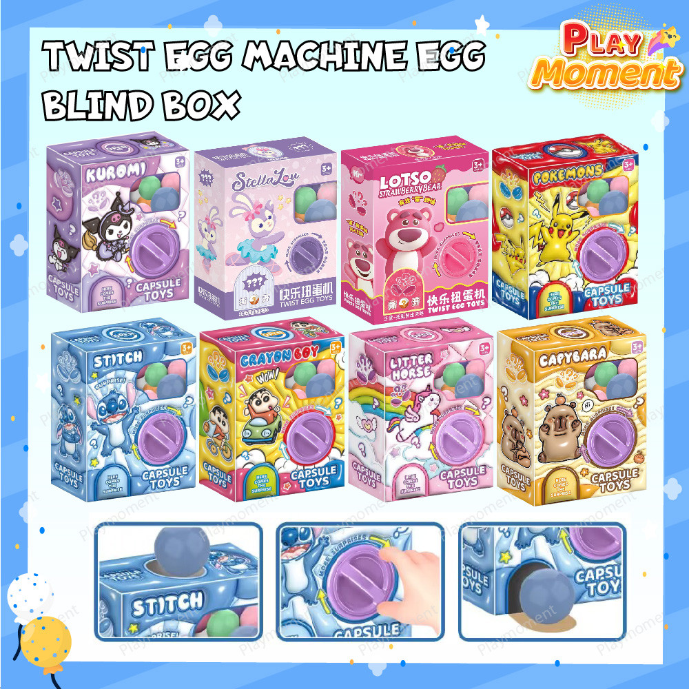 Twist Egg Machine กล่องตาบอดของเล่นเด็กs Surprise Egg Capsule Vending ...