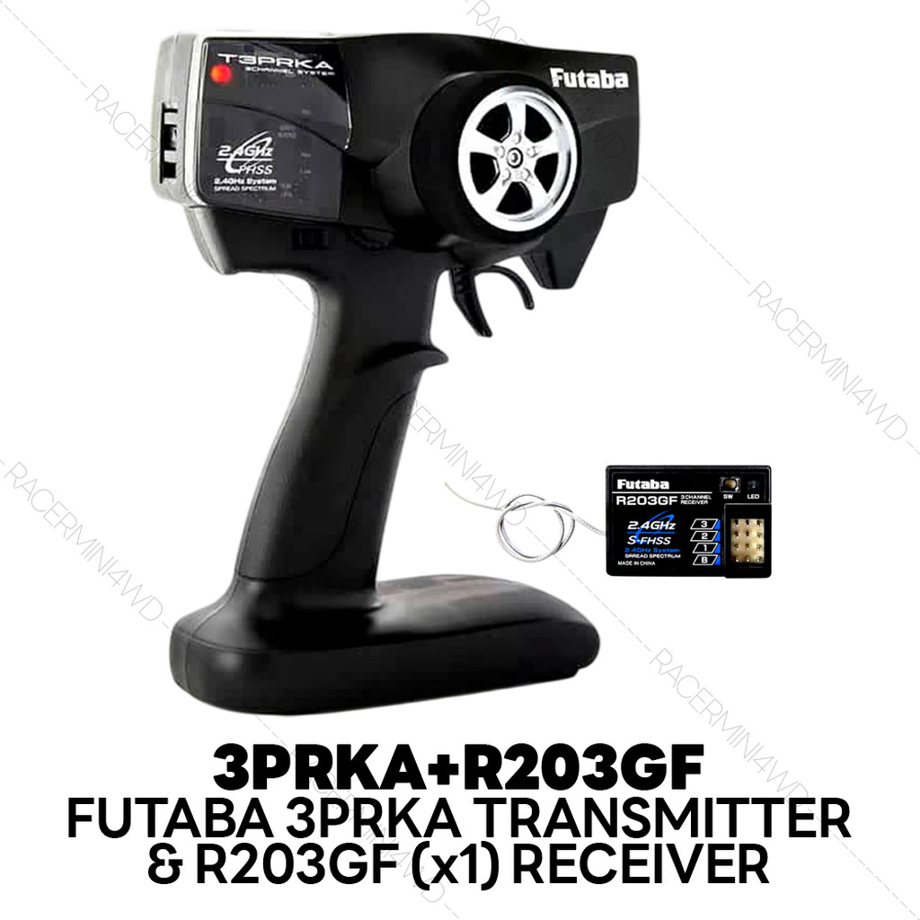 Futaba 3PRKA Transmitter 3-Channel Digital Proportional RC System | Shopee Thailand