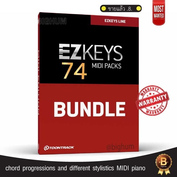EZkeys MIDI Pack 2024 | Full software Win mac | Shopee Thailand