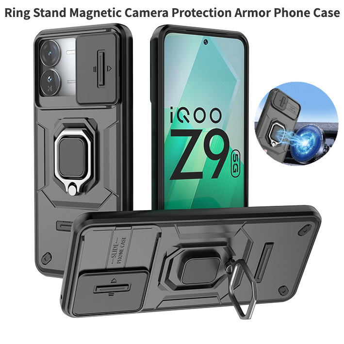 ปลอกสําหรับ iQOO Z9 Turbo 5G iQOOZ 9 Z9 Pro 2024 กันกระแทกเคสโทรศัพท์ ...