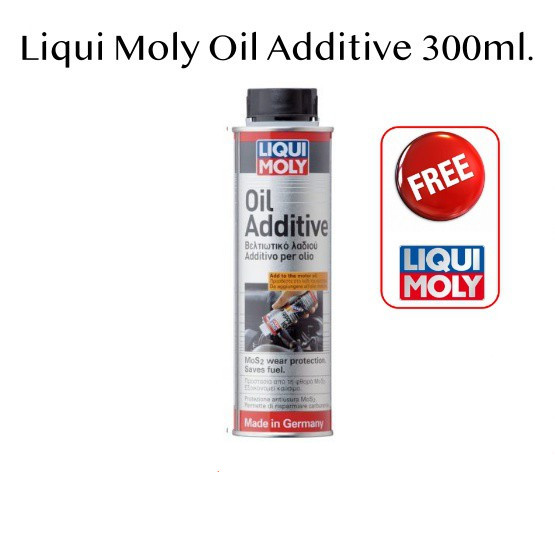 ส่งฟรี Liqui Moly Oil Additive 300ml. สารเคลือบและลดแรงเสียดทาน ...