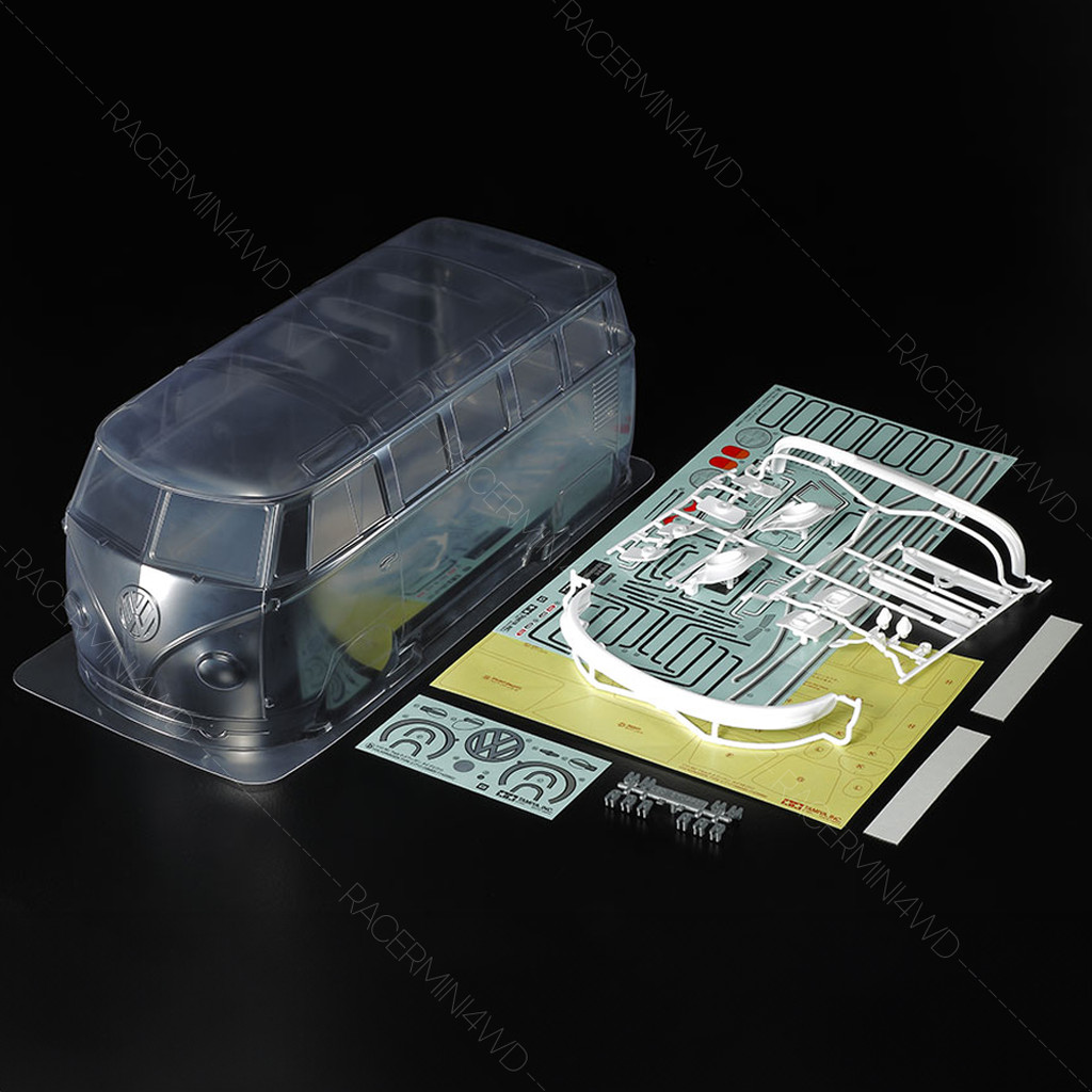 TAMIYA 51616 1/10 Volkswagen Type 2 (T1) Body Parts Set (239mm) บอดี้รถ ...