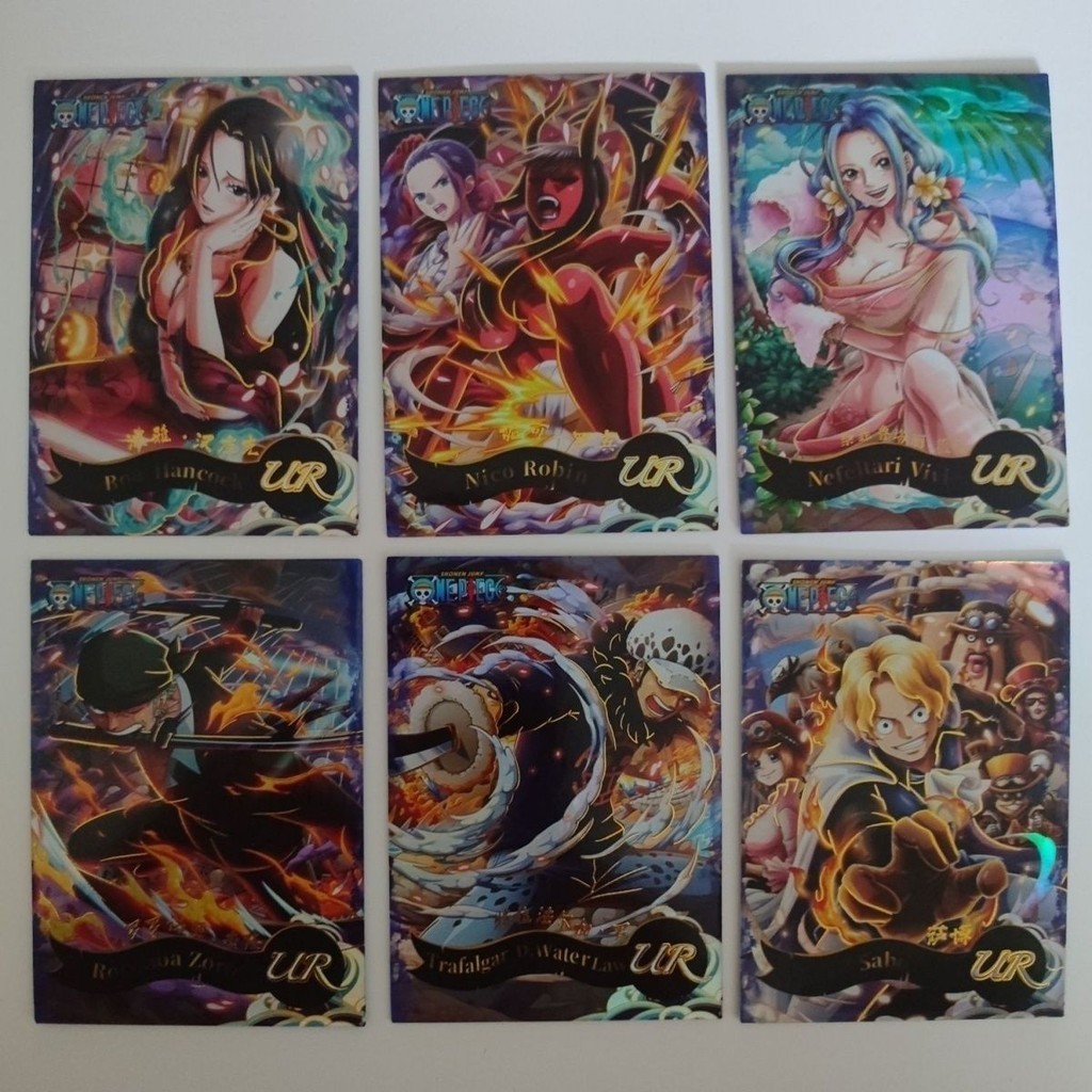 Spades A One Piece Card One Piece SSR ชุดการ์ด UR Empress Ace Luffy อะ ...