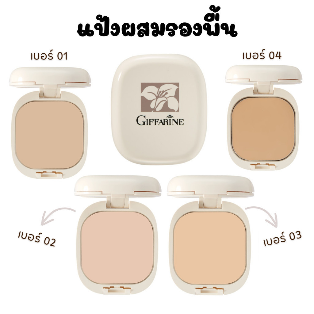 แป้งผสมรองพื้น Compact Foundation แป้งรองพื้นสูตรควบคุมความมัน สูตร Oil ...