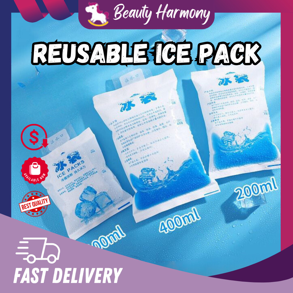 แพ็คน้ําแข็งนํากลับมาใช้ใหม่ได้อาหารแช่แข็ง Seafood Breastmilk Storage ...