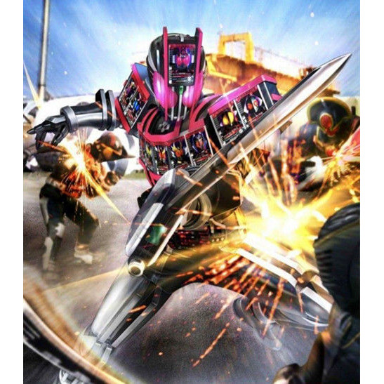 ฟิกเกอร์โมเดล Bandai Kamen Rider Geats Shoujo SHF God Master Decade ...