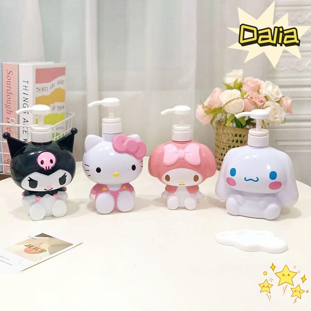 Dalia ขวดครีมนวดผมแชมพู, Hello Kitty Kuromi My Melody Press Type Sanrio ...