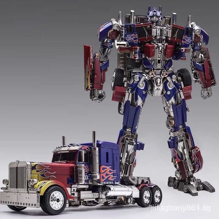 [Genuine]Transformer Alloy Toy enlarged Version Optimus Prime Metal Boy ...