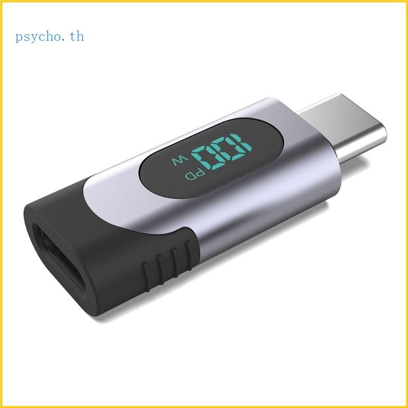 Psy อะแดปเตอร์ขยายหน้าจอ LED USB C 100W ชาร์จเร็ว 480Mbps รองรับการถ่ายโอนข้อมูล สําหรับสมาร์ท ...