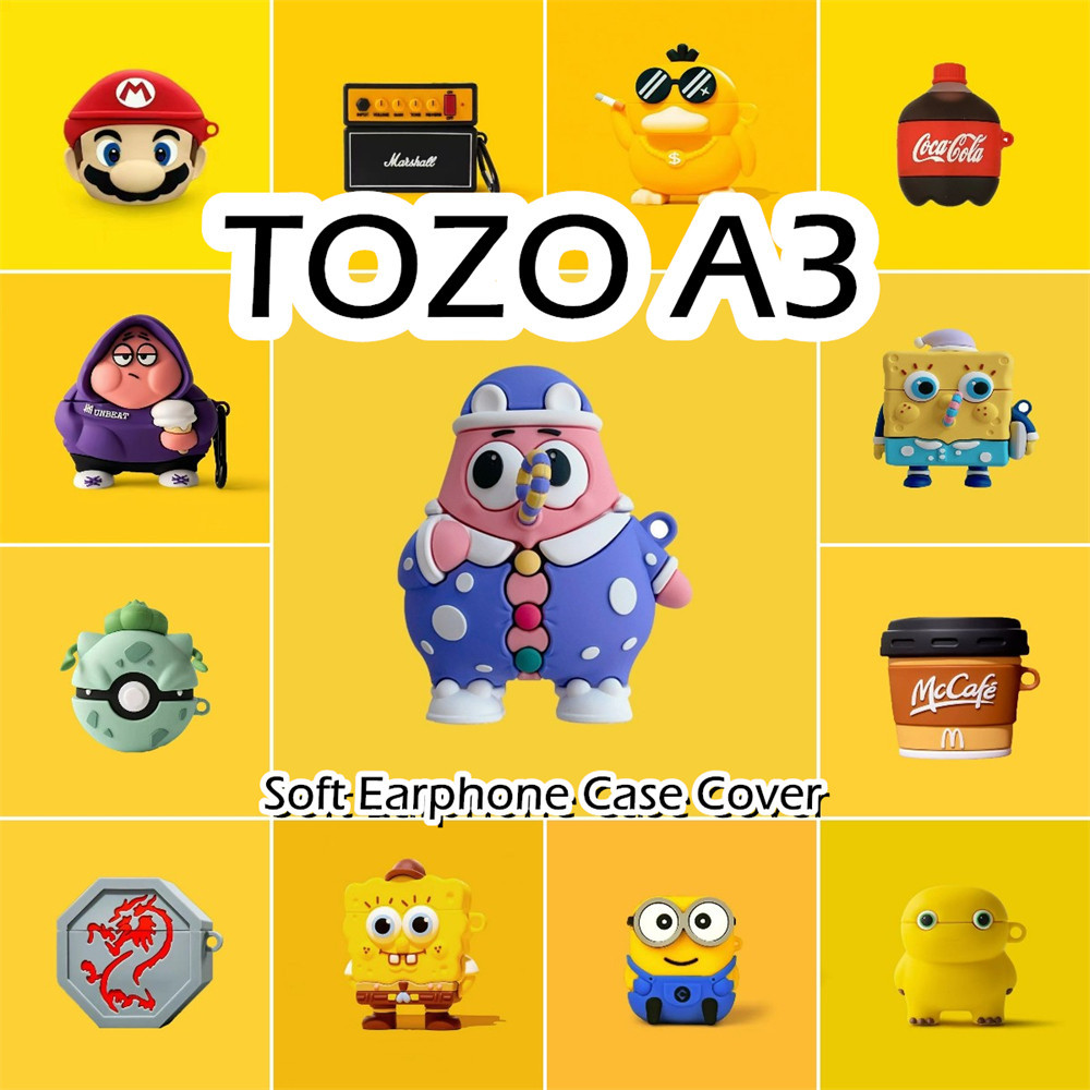 【imamura 】นําไปใช้กับ TOZO A3 เคส Case เคสหูฟัง รูปทรงสามมิติน่ารัก ...