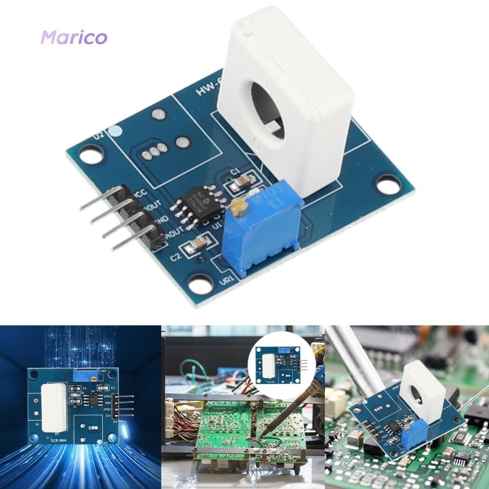 Wcs1800 Hall Current Sensor Lm393 Hall Current Detection Sensor โมดูล