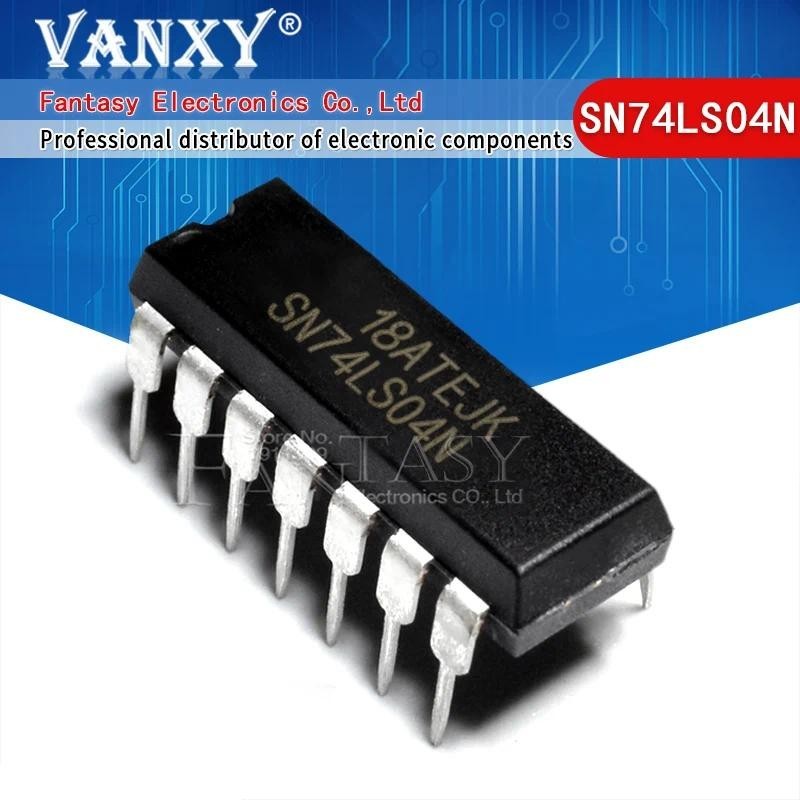 10pcs SN74LS04N DIP 74LS04N 74LS04 DIP-14 HD74LS04P SN74LS00N SN74LS02N ...