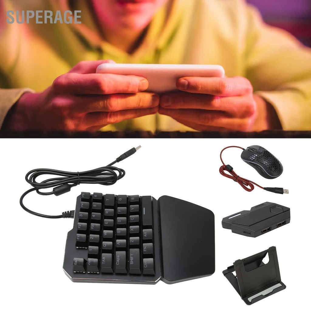 Superage คีย์บอร์ดเมาส์ชุดแปลงสำหรับMix Se Converter K9 คีย์บอร์ดGM86 ...