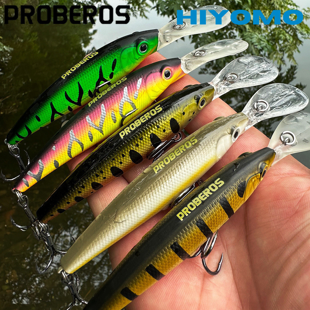 Proberos ลอย Minnow Fishing Lure 12.5 ซม.13g เหยื่อปลอมประดิษฐ์ ...