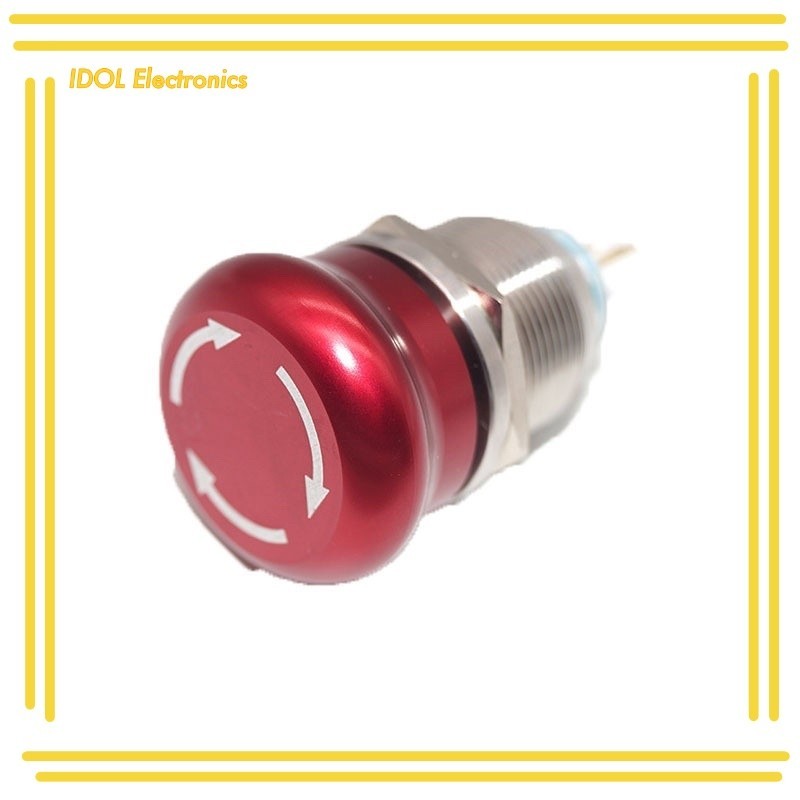 22mm stainless steel Emergency stop switch Push Button Switch ...