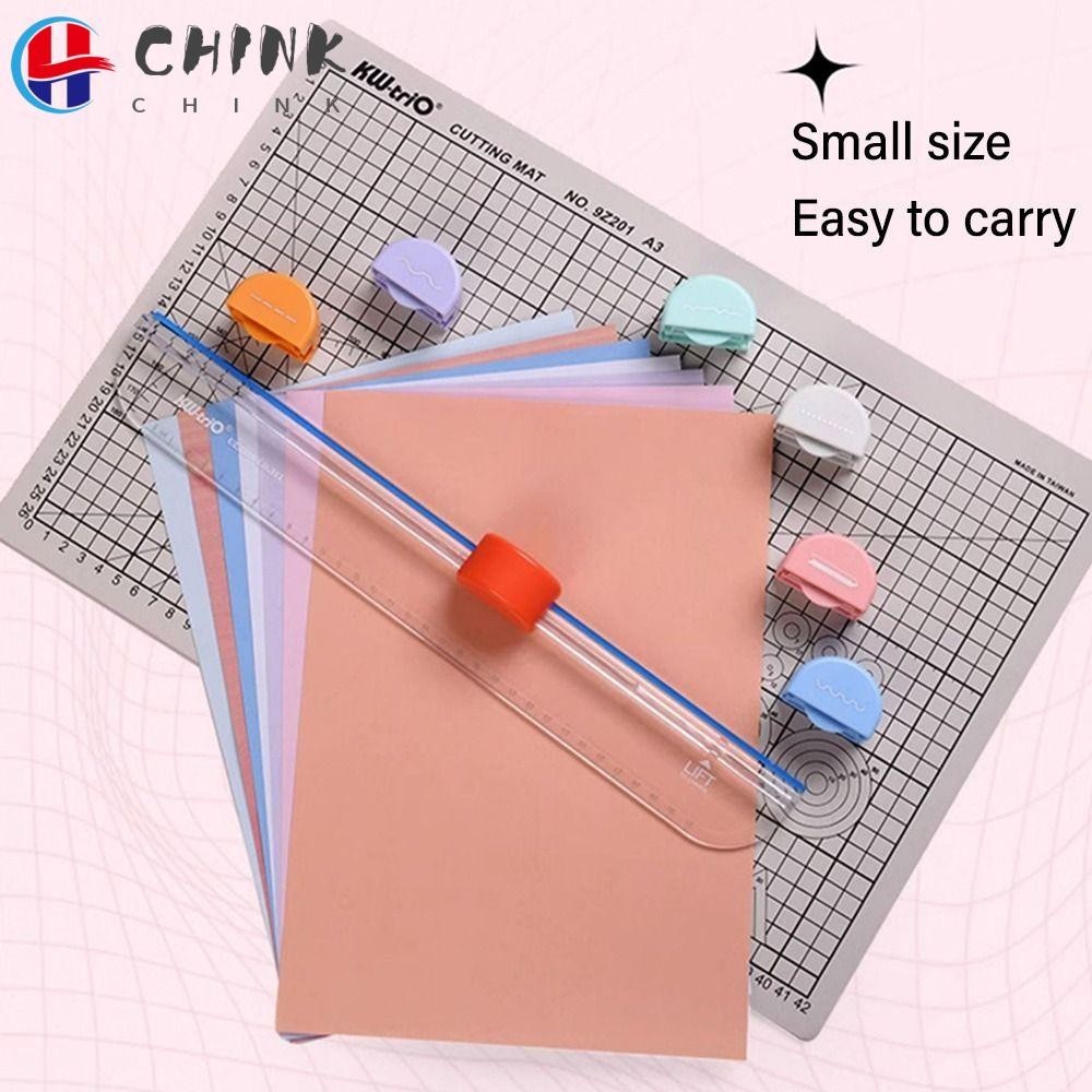 เครื่องตัดกระดาษ CHINK เครื่องตัดกระดาษ 7-in-1 น้ําหนักเบา Creative ...