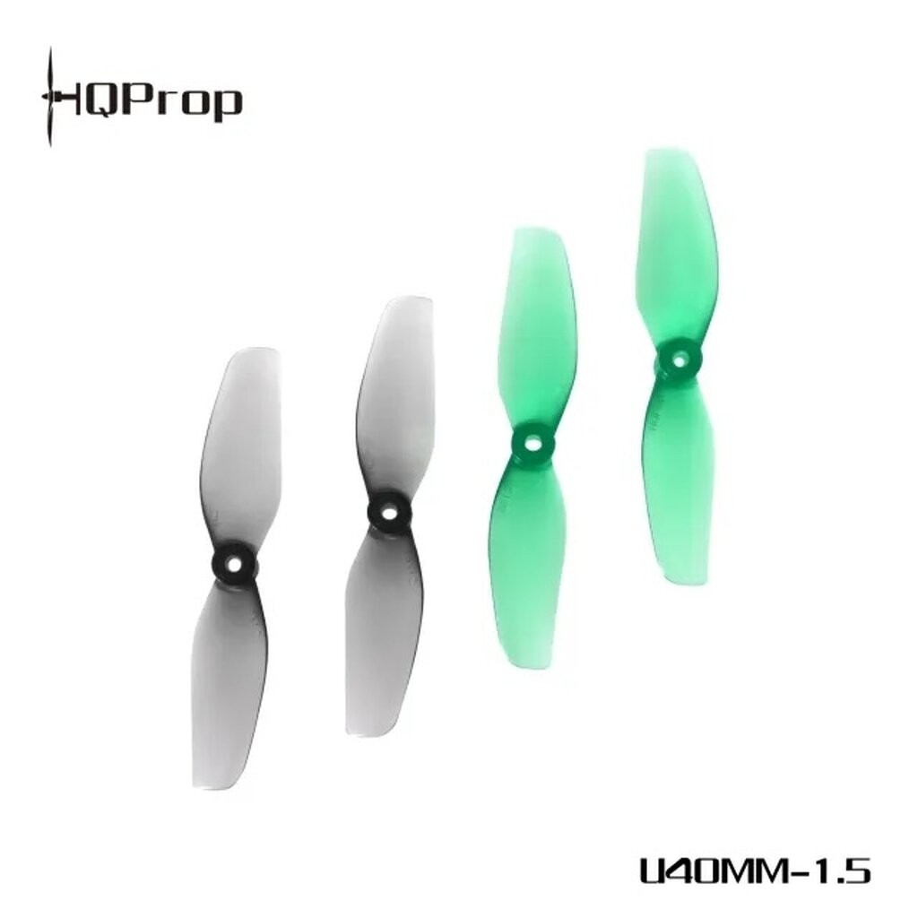 1.5-H7 HQprop 40MMX2(1.6X1.2) Ultralight Whoop Prop (2CW+2CCW)-PC-1.5MM ...