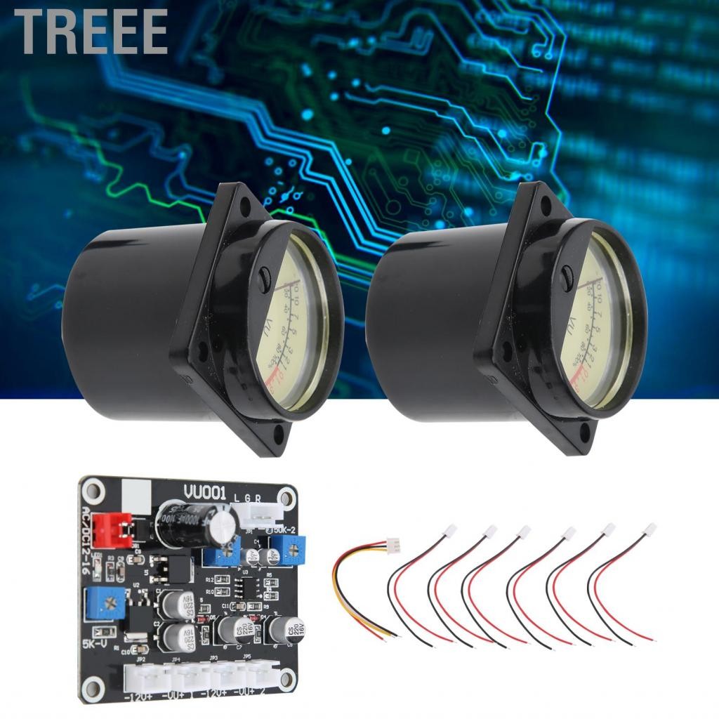 Treee Vu Meter Backlight แสดงระดับ abspcb สำหรับรถที่บ้าน | Shopee Thailand