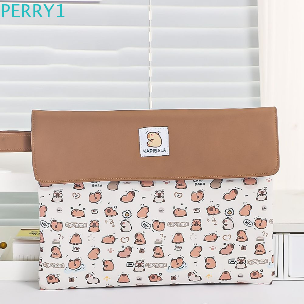 แฟ้ม PERRY Capybara, แฟ้ม Capybara ความจุขนาดใหญ่ขนาด A4, โฟลเดอร์ ...