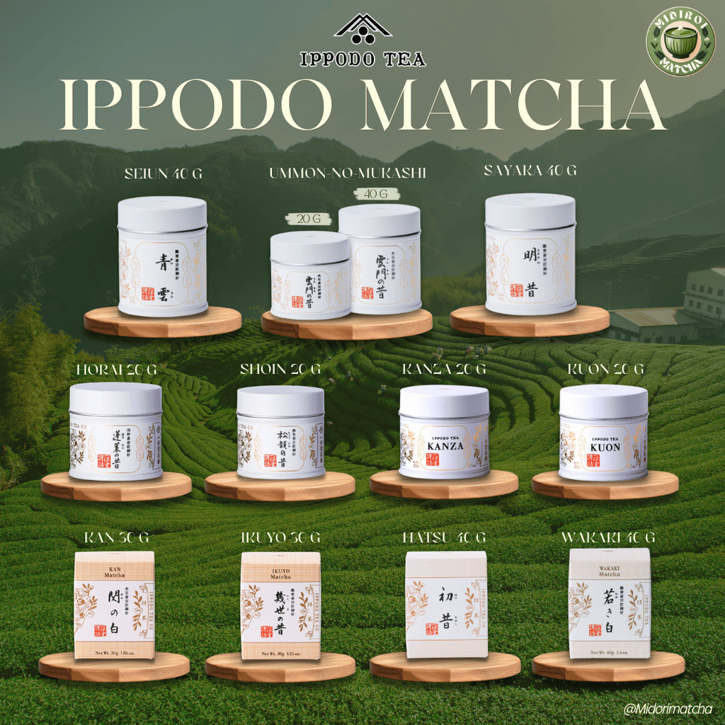 (พร้อมส่ง 24 H.) Ippodo Matcha มัทฉะเกรดพรีเมี่ยม ผงมัทฉะแท้ 100% ...